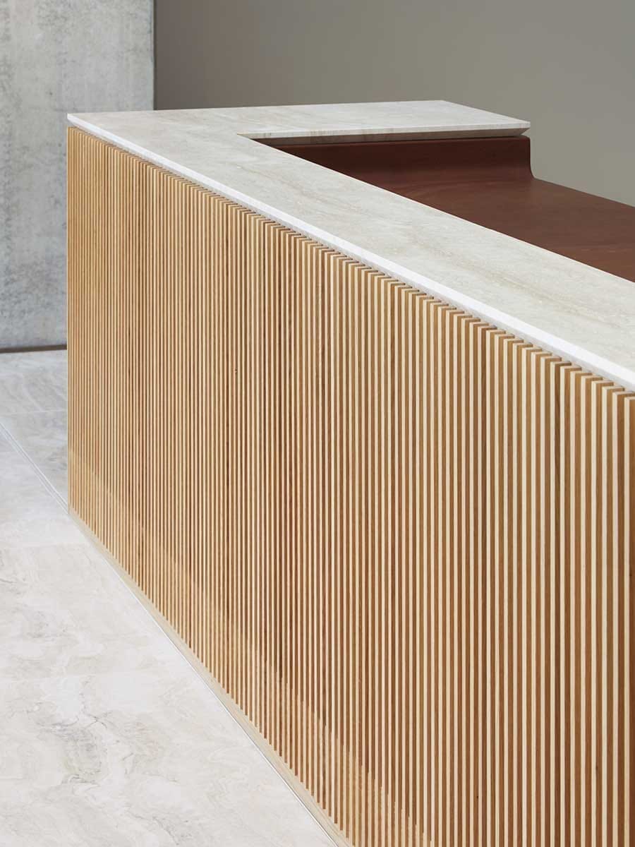 Bespoke reception furniture